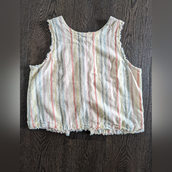 Thread & Supply | Tops | Linen Blend Crop Top | Poshmark